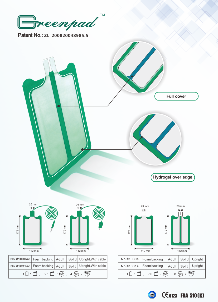 Greenpad_Electrosurgical Pad_OBS MEDICAL
